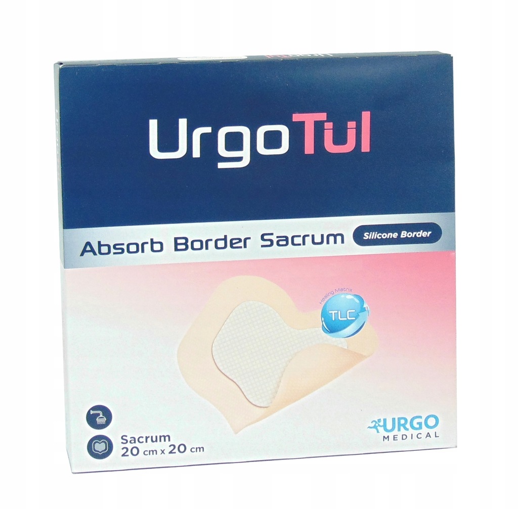 OPATRUNEK URGOTUL ABSORB BORDER SACRUM 20x20cm - 11509616526 ...
