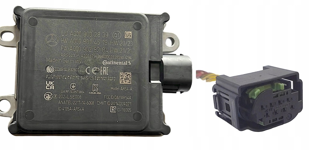 NOWY RADAR A0009002839 DISTRONIC MERCEDES W118 W177 W213 W222 W205 ...