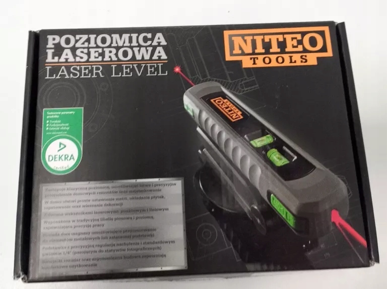 POZIOMICA LASEROWA NITEO TOOLS WARTO! - 12637274931 - oficjalne archiwum Allegro