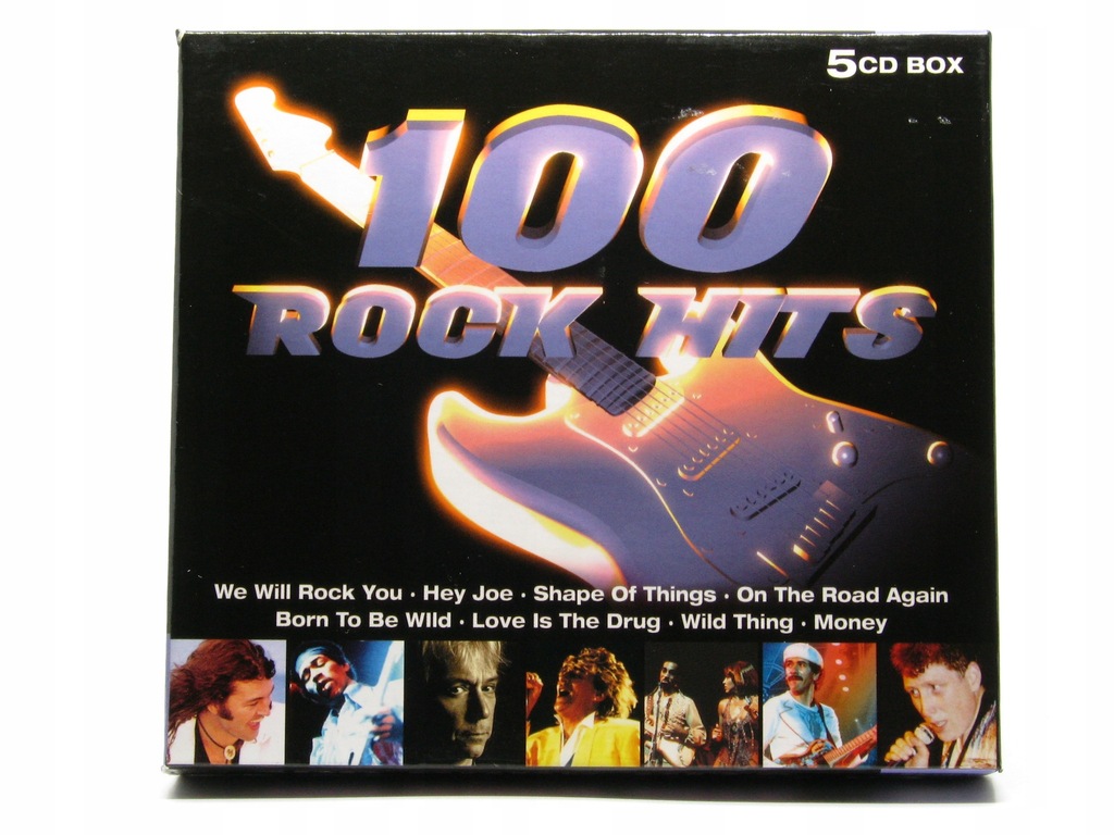 VARIOUS - 100 ROCK HITS (5CD Box) - 13204467080 - oficjalne archiwum ...