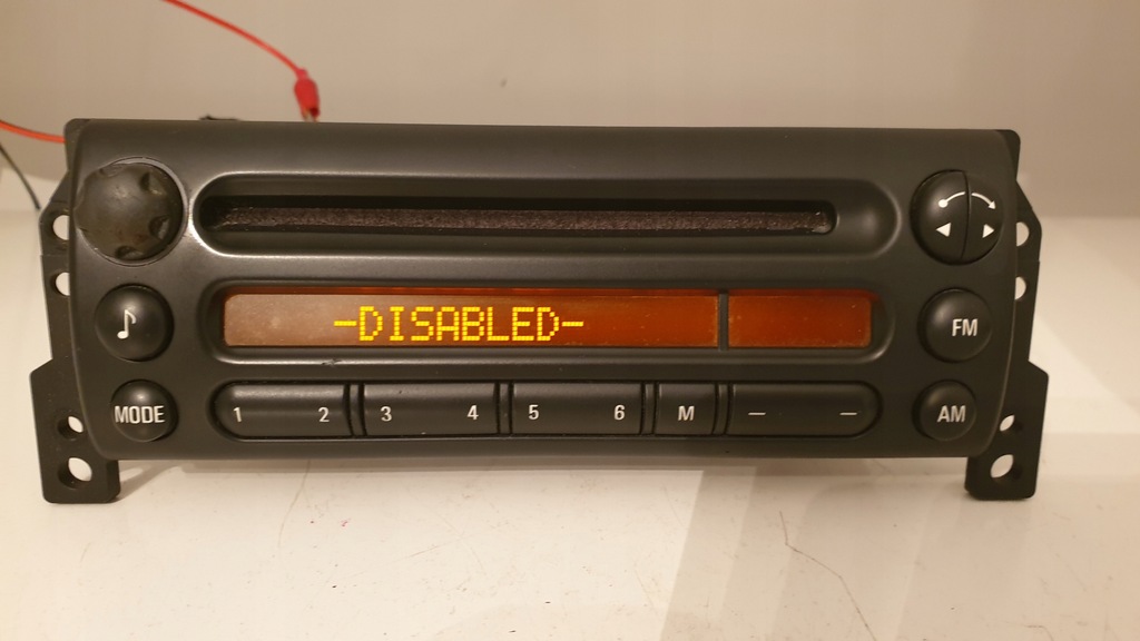 MINI Cooper One R50 R52 R53 Radio CD 9115661 - 14650043395 - oficjalne ...