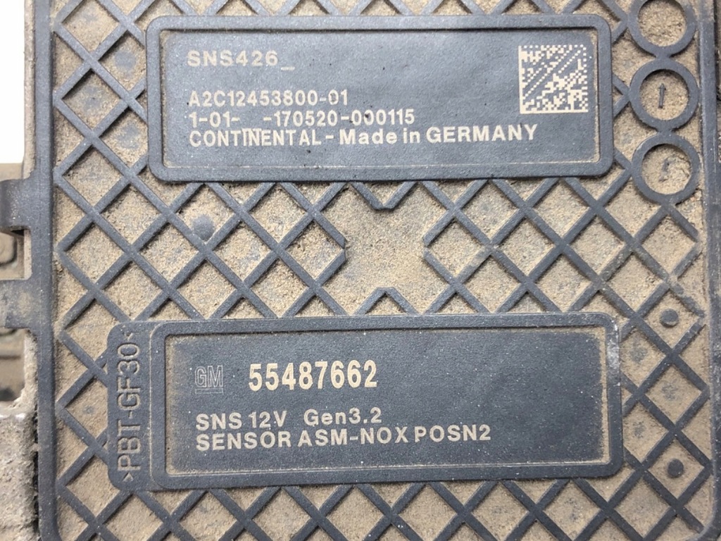 Купить ДАТЧИК NOX OPEL INSIGNIA B 17-22 2.0CDTi 55487662: отзывы, фото ...