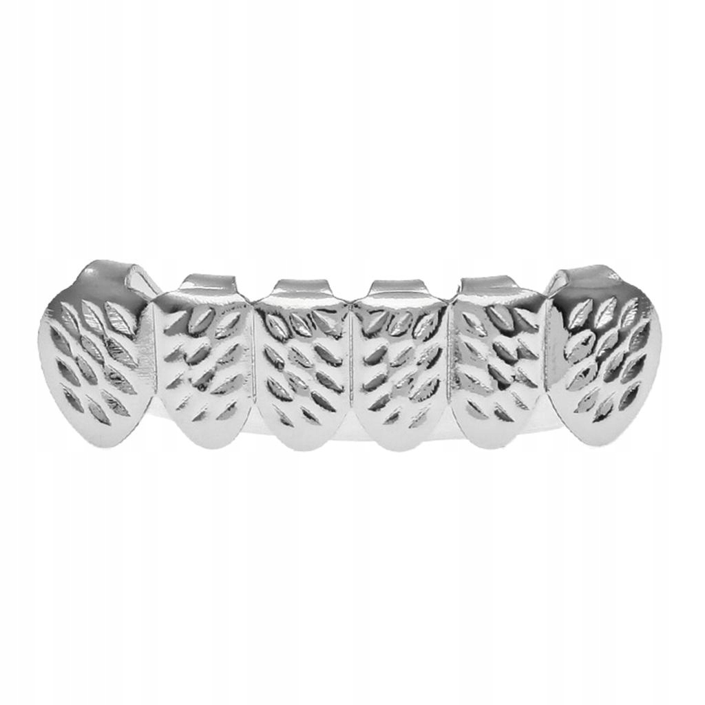 Gold/ Plated Hip Hop Teeth Grills Caps Top Bottom Teeth Grill Bottom ...