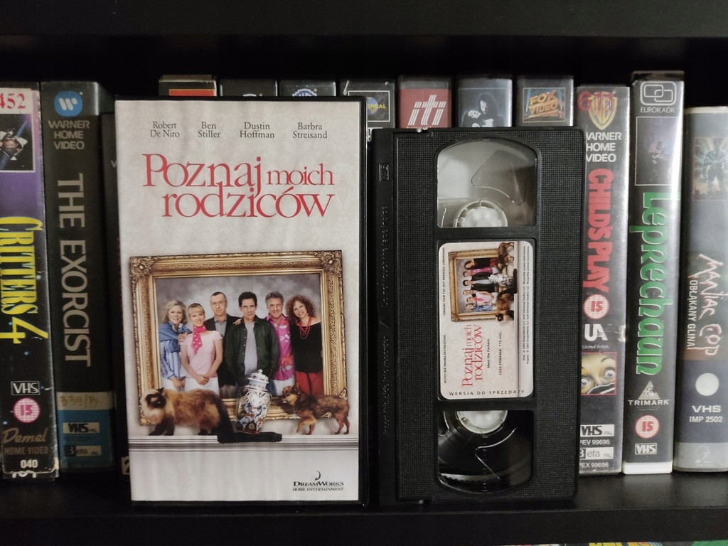 POZNAJ MOICH RODZICÓW # DE NIRO # kaseta VHS - 14059298243 - oficjalne archiwum Allegro