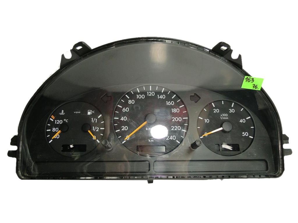 MERCEDES W163 ML LICZNIK ZEGARY A1635407611 - 6910045372 - oficjalne ...