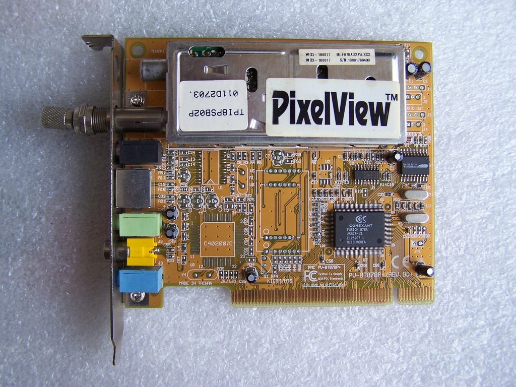 stara karta telewizyjna PixelView model BT878 PCI - 12331396601 ...