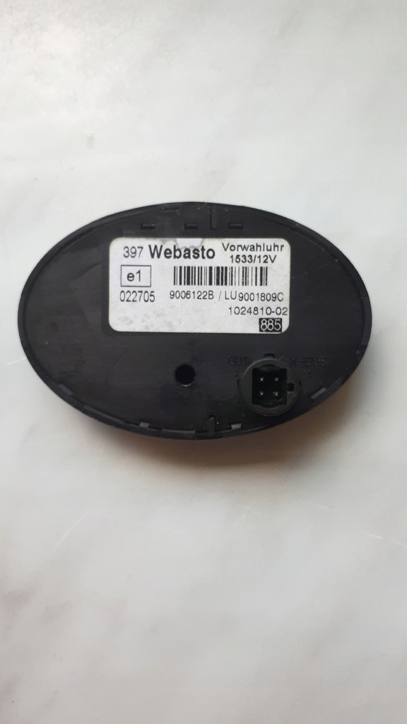 Programator zegar webasto 1533 12v - 8482556402 - oficjalne archiwum ...