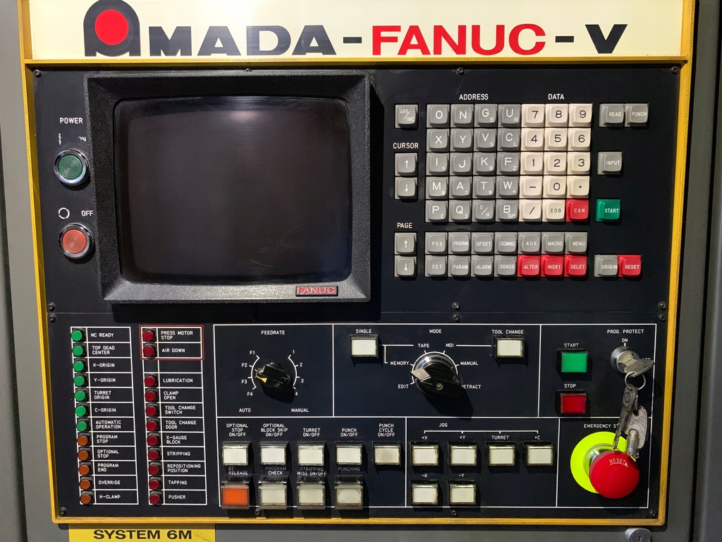 Fanuc Amada pulpit panel klawiatura monitor - 8819886271 - oficjalne ...
