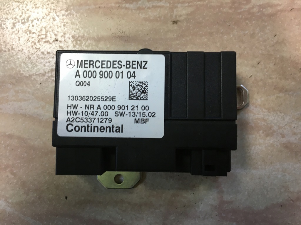 STEROWNIK MODUL POMPY MERCEDES C E S A0009000104 - 7593059009 ...