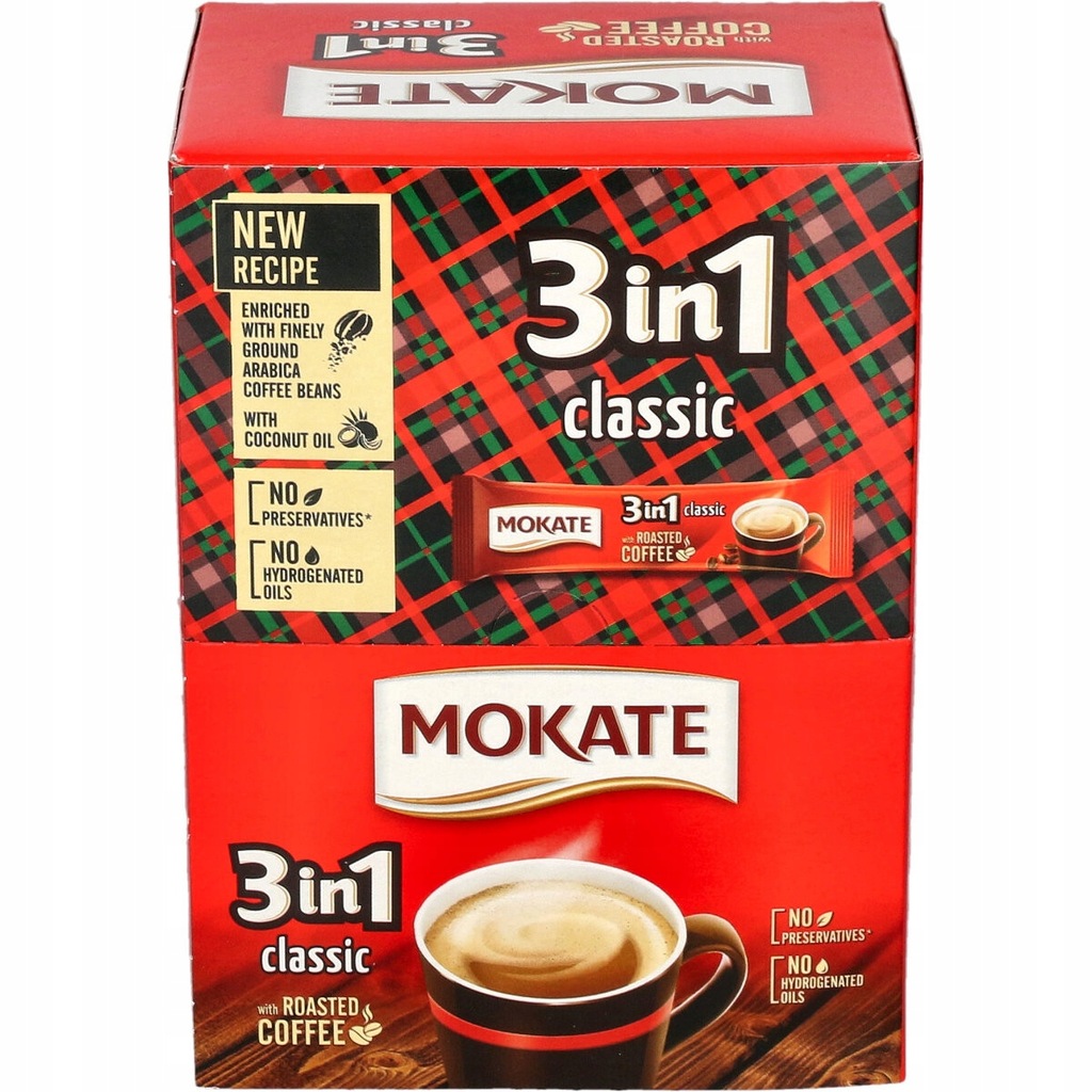 Mokate kawa 3w1 classic BOX 24 saszetki - 13487691870 - oficjalne archiwum Allegro