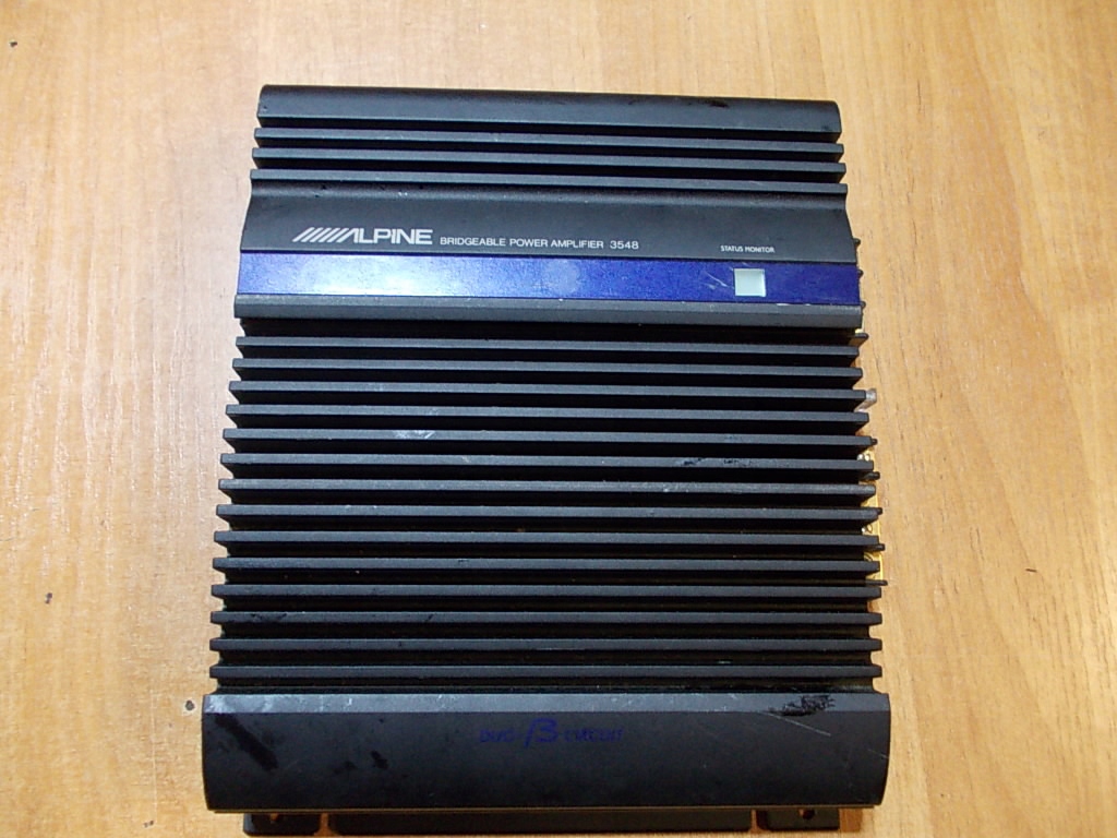 WZMACNIACZ ALPINE 3548 BLACK SERIES OLD VINTAGE - 12757364121 ...