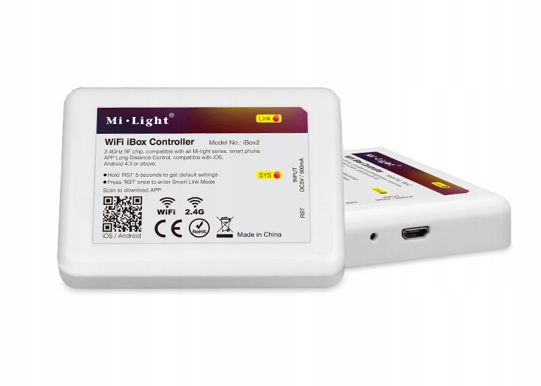 MiLight IBox2 Router Sterownik Wi-Fi do Led - 7695605623 - oficjalne ...