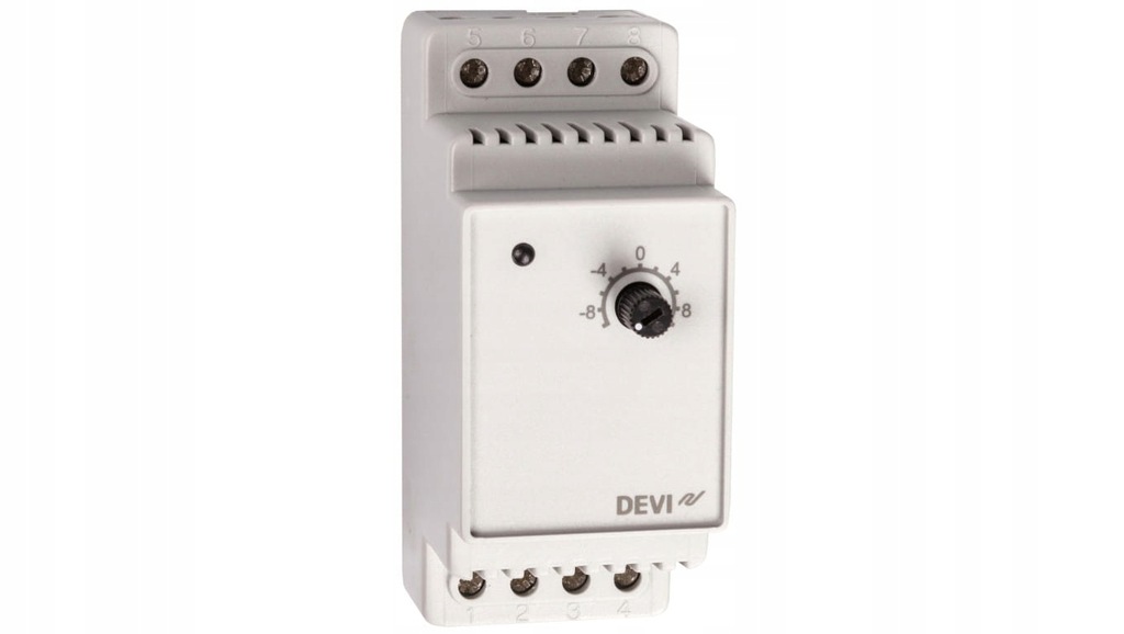 Termostat DEVIreg 330 230V 16A -10°C - +10°C biał - 10894157608 ...