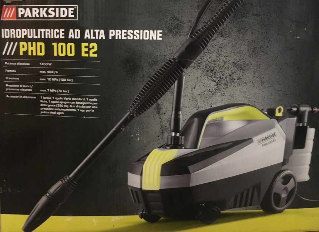 Myjka Ciśnieniowa Parkside PHD 100 E2 1450 W - 14213602165 - oficjalne archiwum Allegro