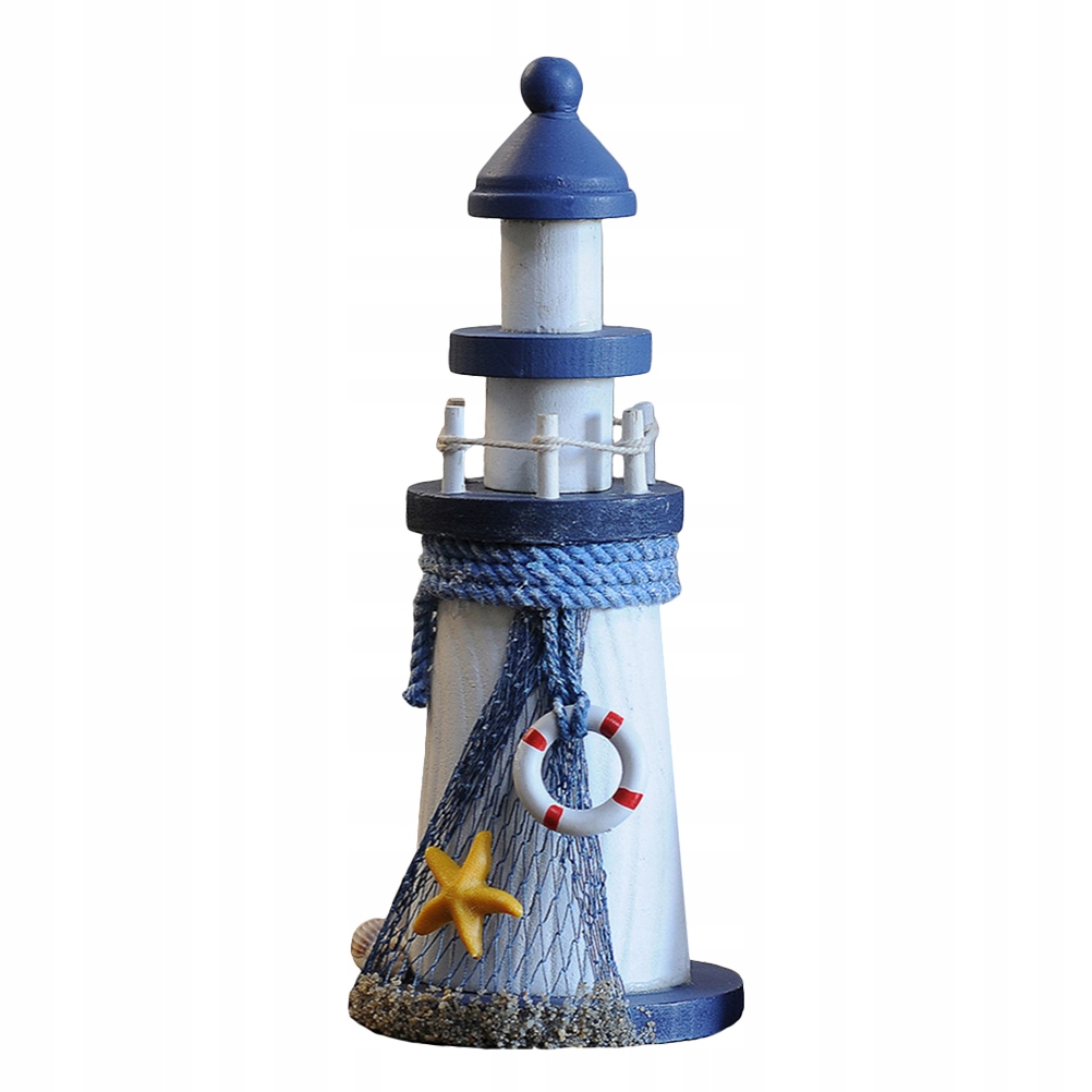 Marine Wooden Lighthouse Ocean Decor Figure - 13776266915 - oficjalne ...
