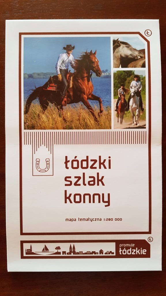 Łódzki szlak konny mapa tematyczna - 9572803120 - oficjalne archiwum ...