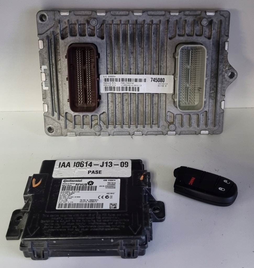 KOMPUTER RFHUB KLUCZYK 05150790AC JEEP DODGE - 11858415837 - oficjalne ...