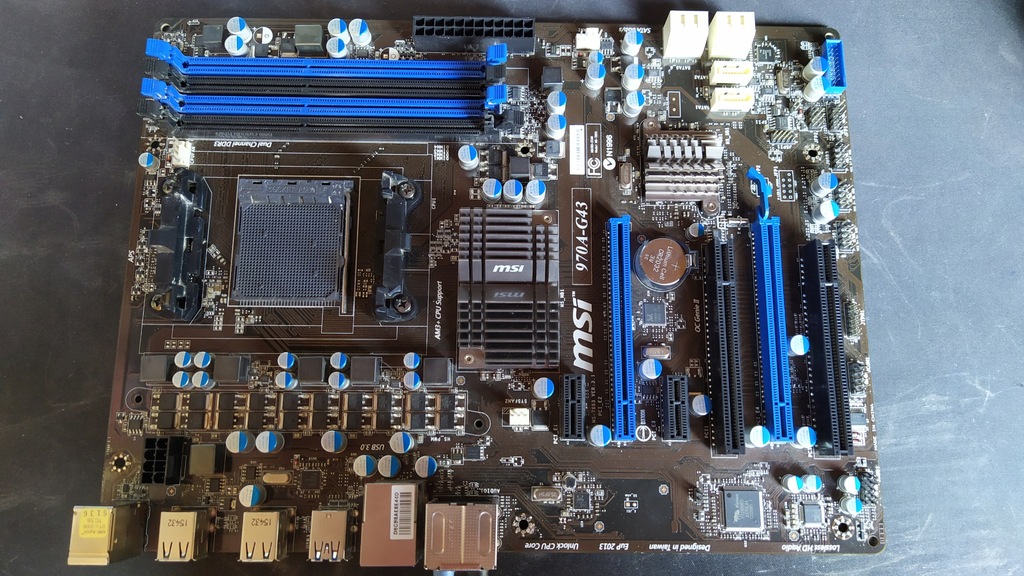 Płyta główna MSI 970A-G43 ATX AM3+ AMD FX DDR3 - 8449684839 - oficjalne ...
