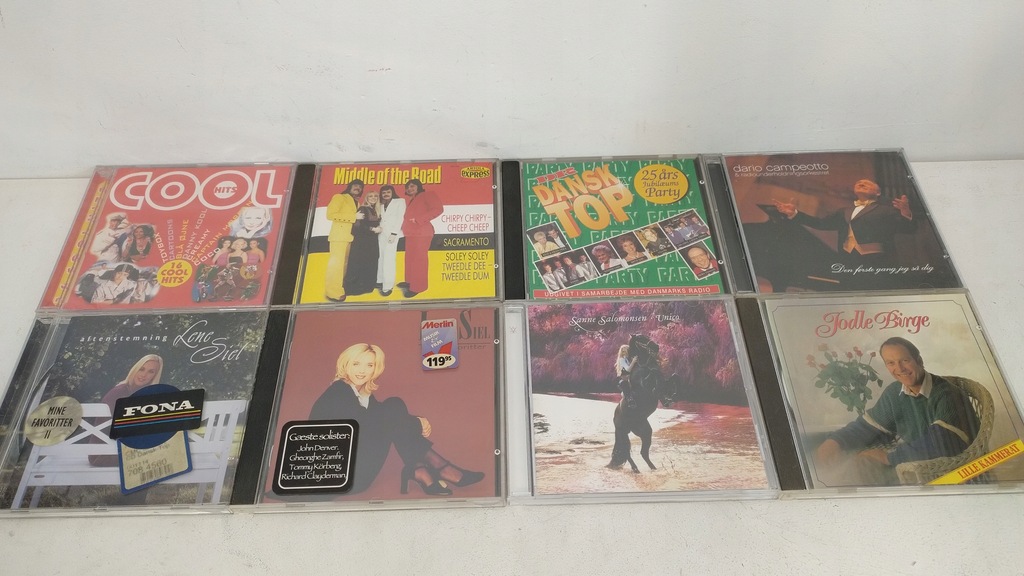 CD Dario Campeotto i inne 8 szt + 2 gratis Nr AB5 - 14429629812 - oficjalne archiwum Allegro