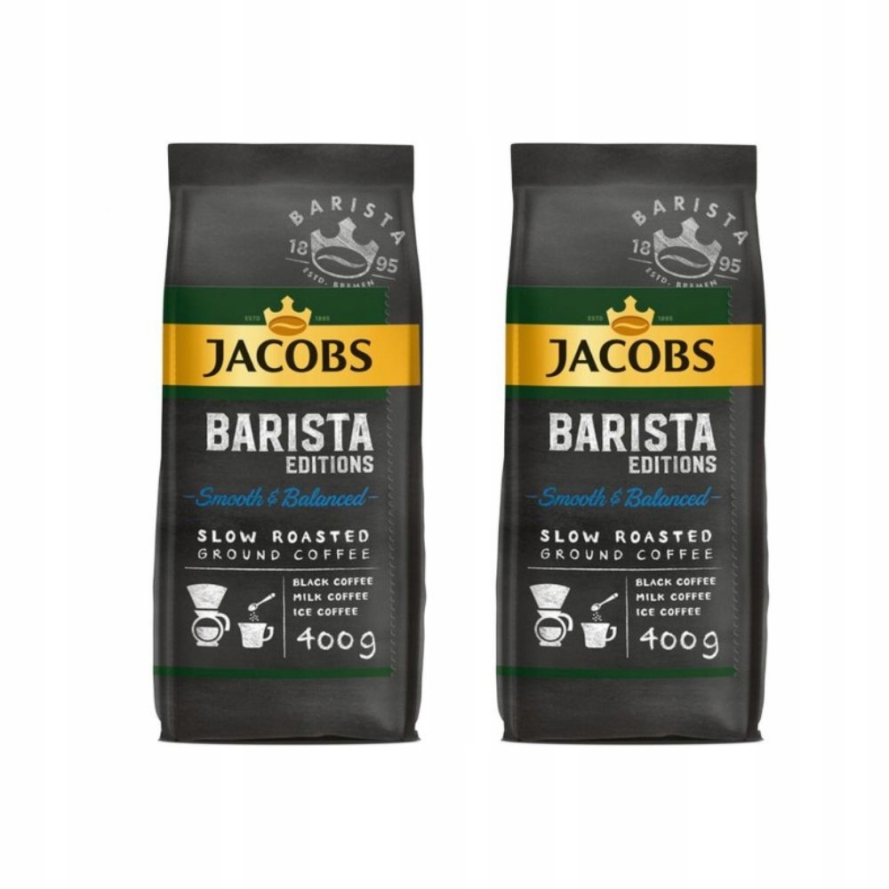 Kawa mielona Jacobs Barista Smooth&Balanc 800g - 9451498076 - oficjalne ... Kawa mielona Jacobs Barista Smooth&Balanc 800g - 9451498076 - oficjalne ...