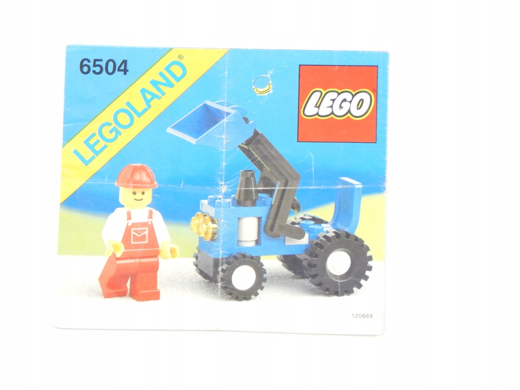 LEGO INSTRUKCJA 6504 CITY TOWN LEGOLAND - 12933539317 - oficjalne ...
