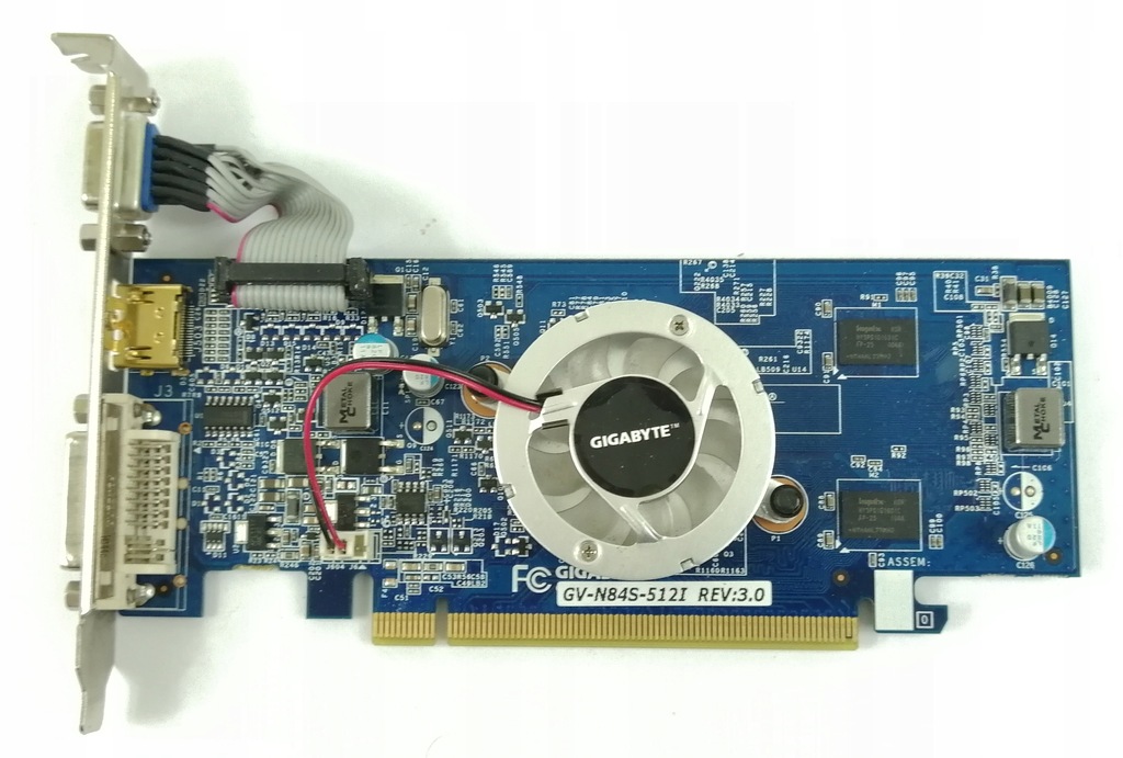Karta graficzna Gigabyte nVidia GeForce 8400GS GV-N84S-512I REV: 3.0 512MB - 15636276730 ...