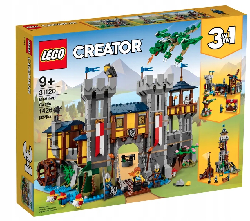 LEGO Creator 31120 Średniowieczny zamek - 12364158677 - oficjalne ...