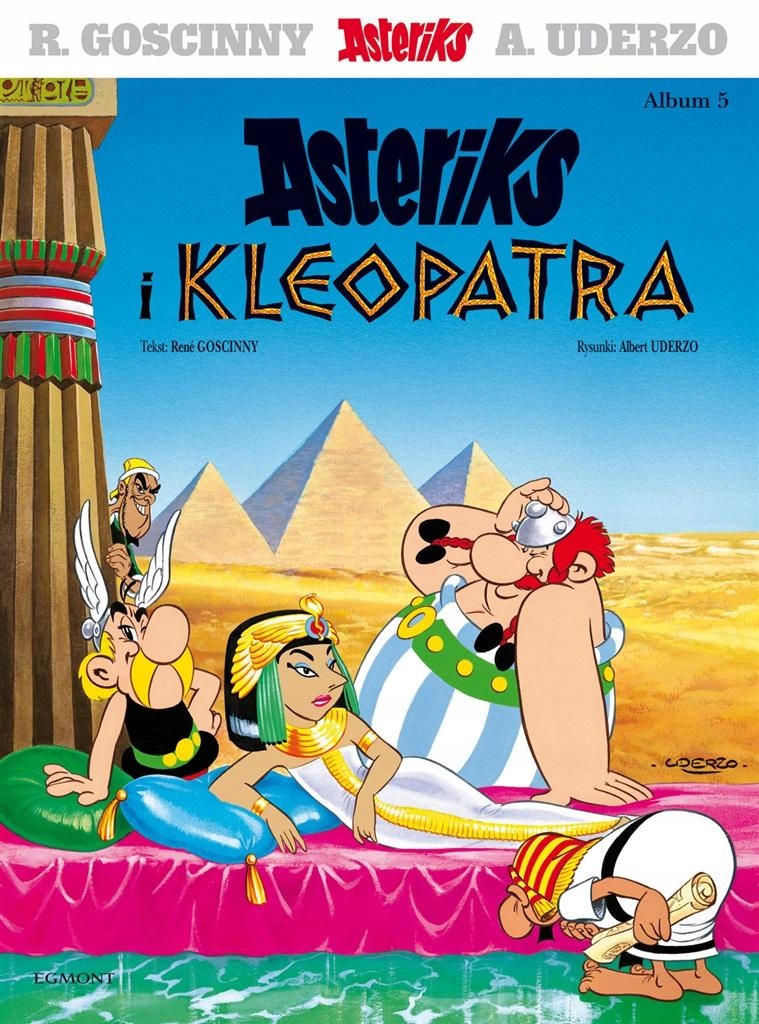 Asteriks T.5 Asterix Kleopatra | komiks dla dzieci - 13301727007 ...