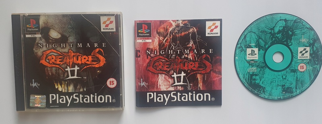 NIGHTMARE CREATURES II PSX PS1 PS2 - 14102371524 - oficjalne archiwum ...