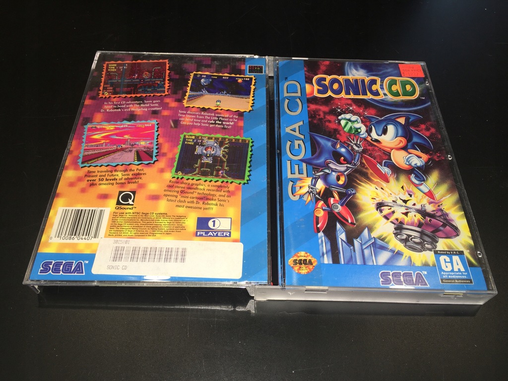 Sonic CD / Sega CD - 10898804529 - oficjalne archiwum Allegro