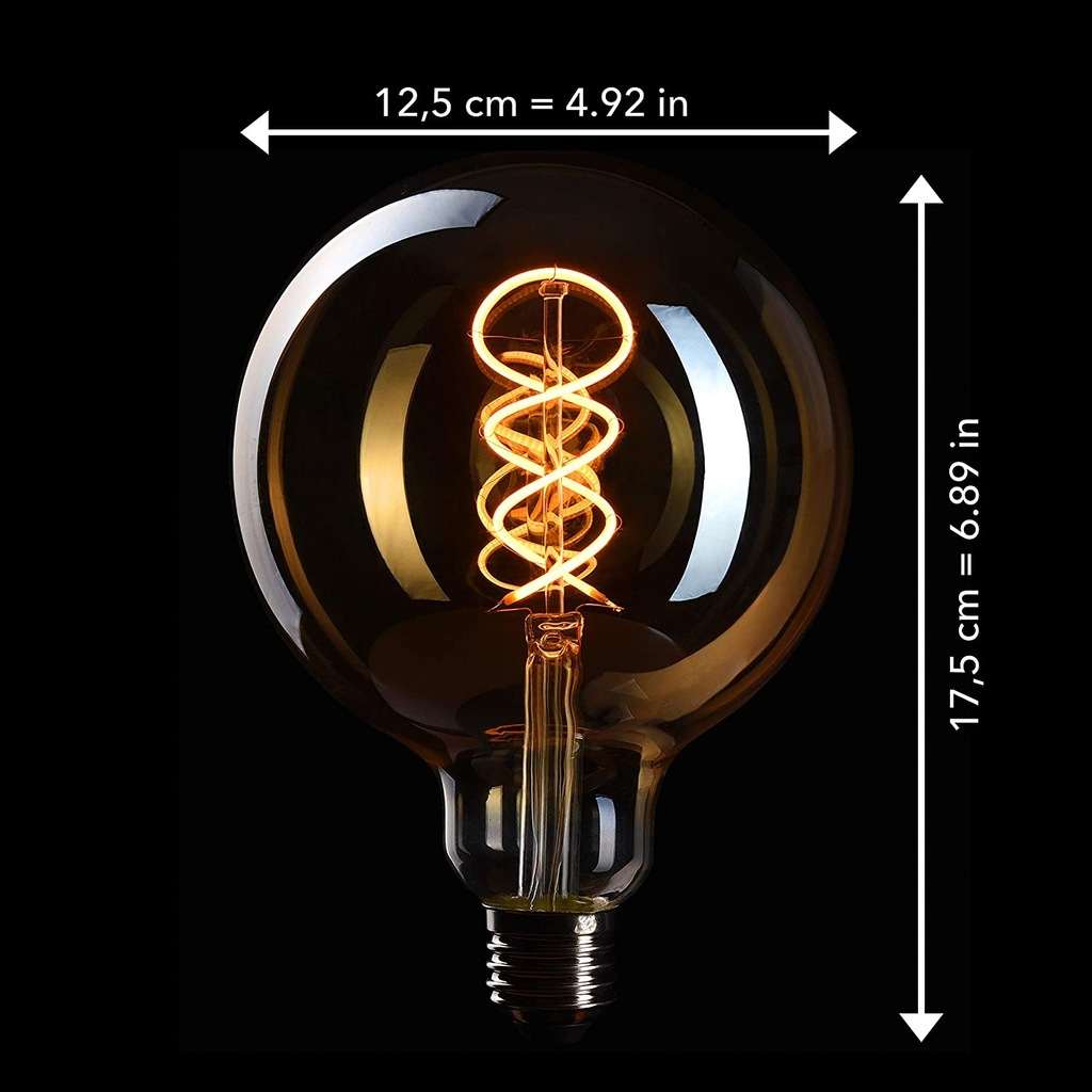 Żarówka Led E27 Filament Edison Retro Ozdobna 4w 13402012282