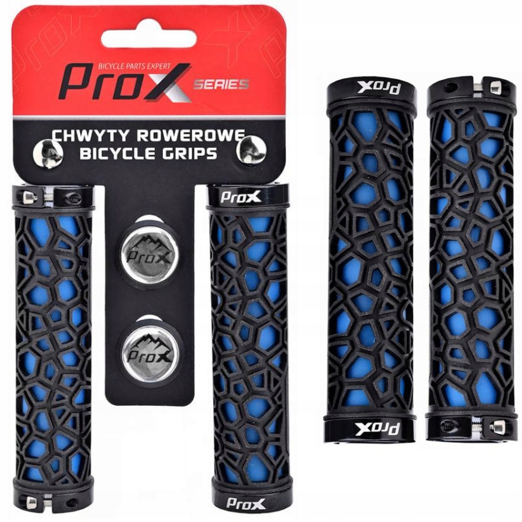 Chwyty gripy rączki rowerowe kierownicy PROX 100 g - 11199317094 ...