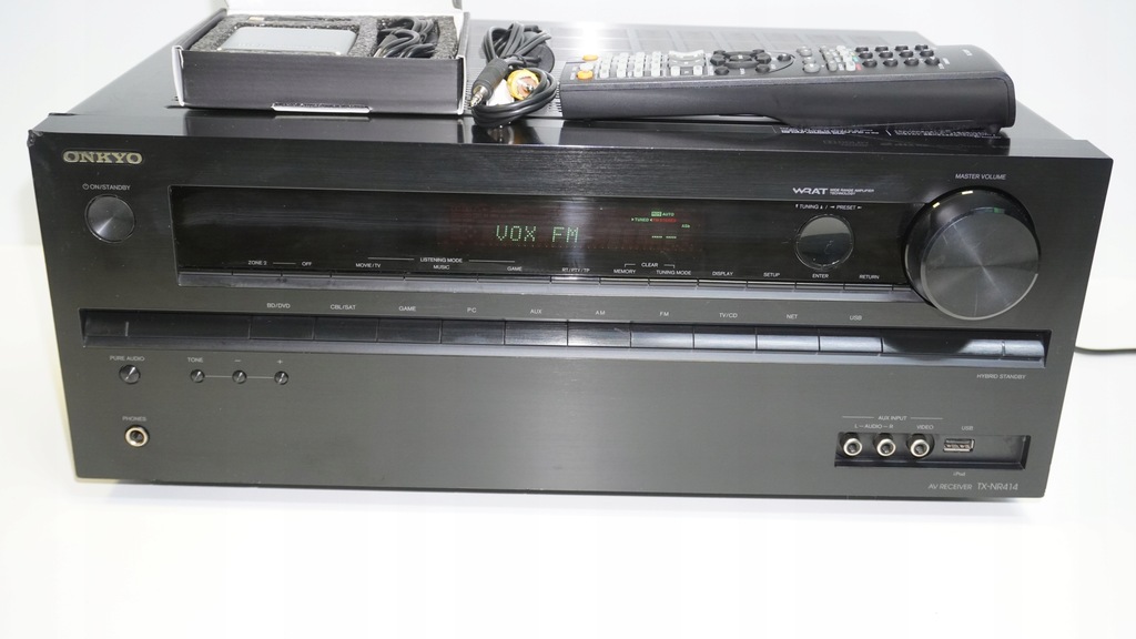 Amplituner 5.1 Onkyo TX-NR414 NOWY UKŁAD DSP BEZ WADY FABRYCZNEJ BLUETOOTH - 15205008312 ...