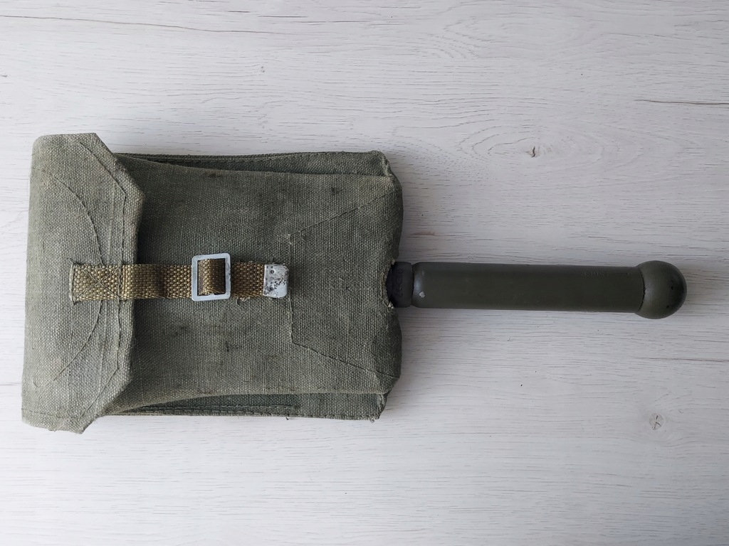 ŁOPATKA PIECHOTY SKŁADANA, SAPERKA + POKROWIEC LWP - 13019373576 ...