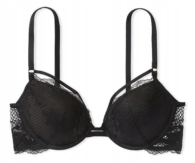Biustonosz Victoria's Secret push-up ozdobne paski 75B (34B) - 15124662386 - oficjalne archiwum ...