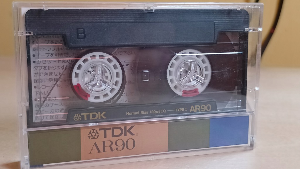 Kaseta magnetofonowa TDK AR 90 Japan - 14724449436 - oficjalne archiwum Allegro