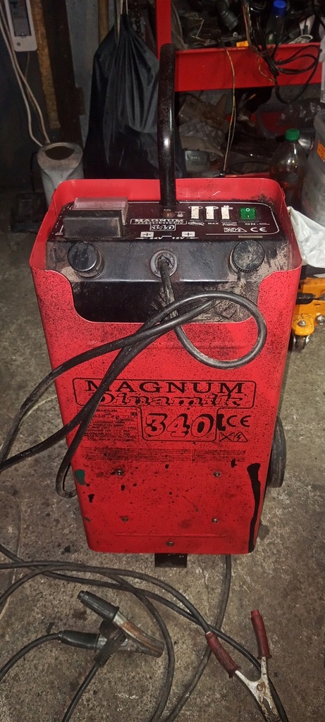 Prostownik magnum dinamik 340 rozruch 300A 12V 24V - 12914247128 - oficjalne archiwum Allegro