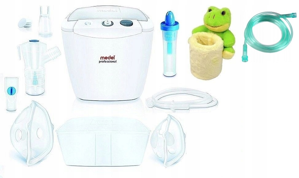 INHALATOR MEDEL PROFESSIONAL 2 NEBUL.+MASKA+ETUI Ż - 7435242753 ...