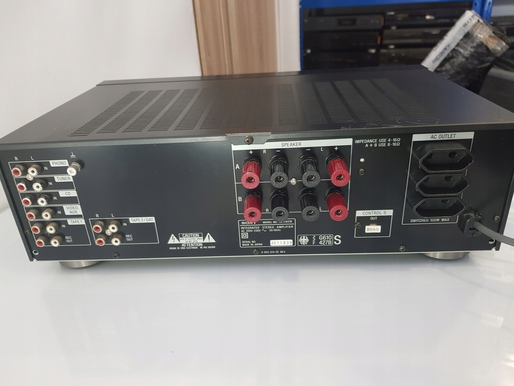 Wzmacniacz SONY TA-F417R - 9732871295 - oficjalne archiwum Allegro