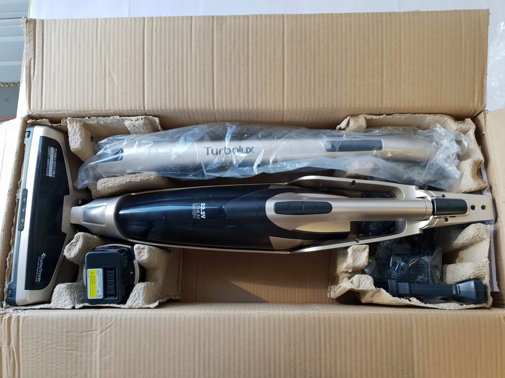 Odkurzacz pionowy TurboTronic TT-LUX 900 Aqua - 11933277485 - oficjalne archiwum Allegro