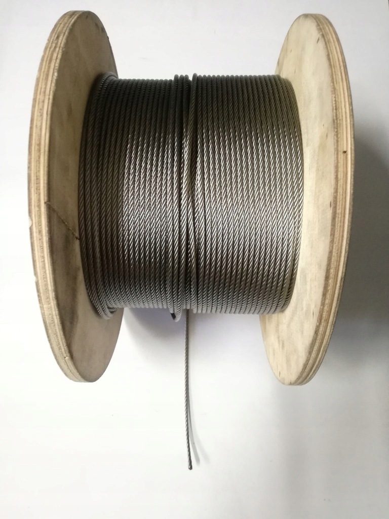 Lina linka nierdzewna A4 3mm | 7x19 | 1mb - 11868418896 - oficjalne archiwum Allegro