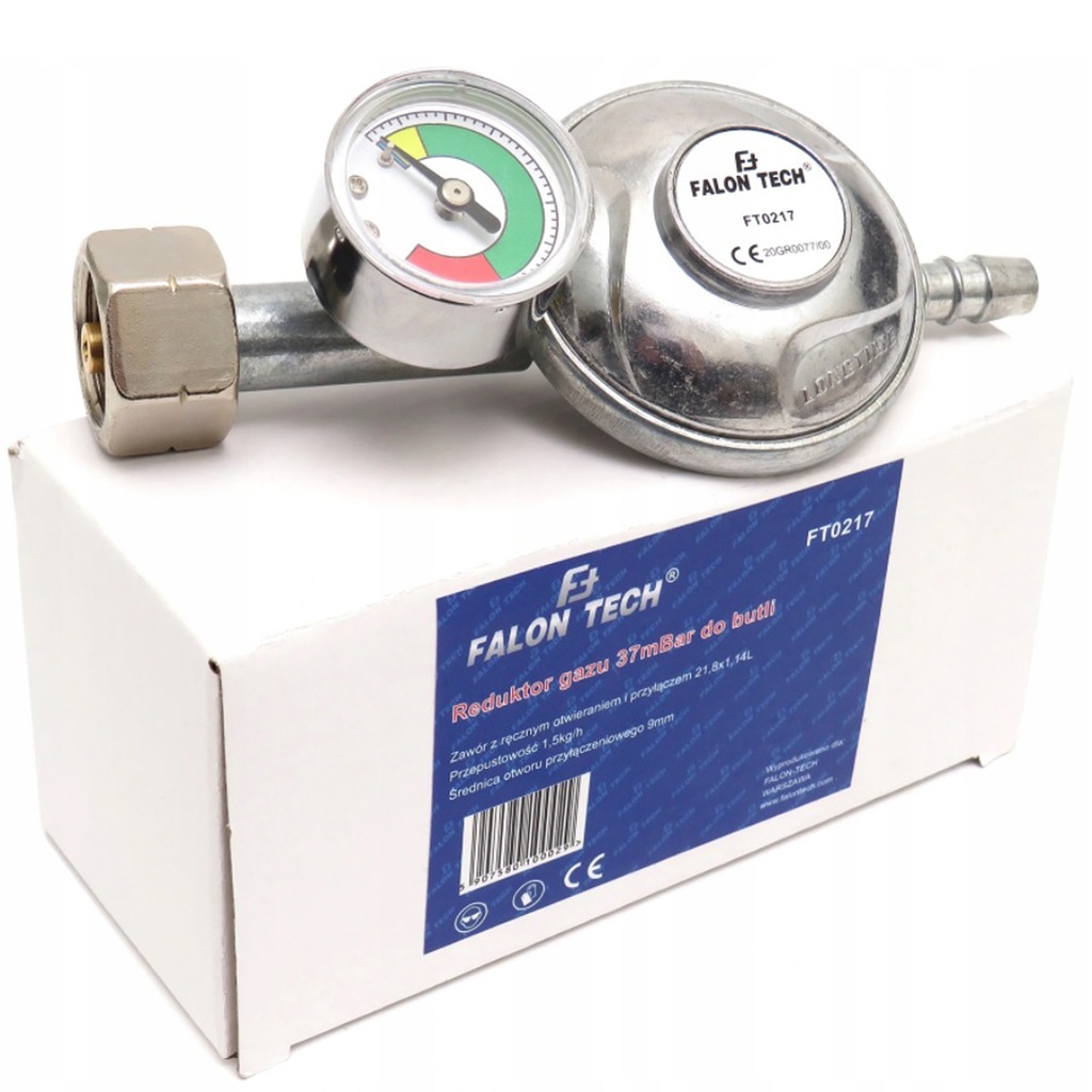 REDUKTOR GAZOWY DO BUTLI 11KG Z MANOMETREM WSKAŹNIK GAZ - 14786603928 - oficjalne archiwum Allegro