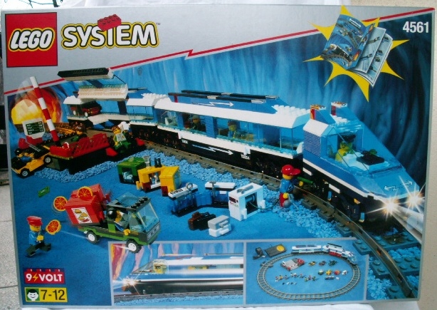 lego city 4561 train 9V pociąg kolejka Unikat 1999 - 12920713389 ...