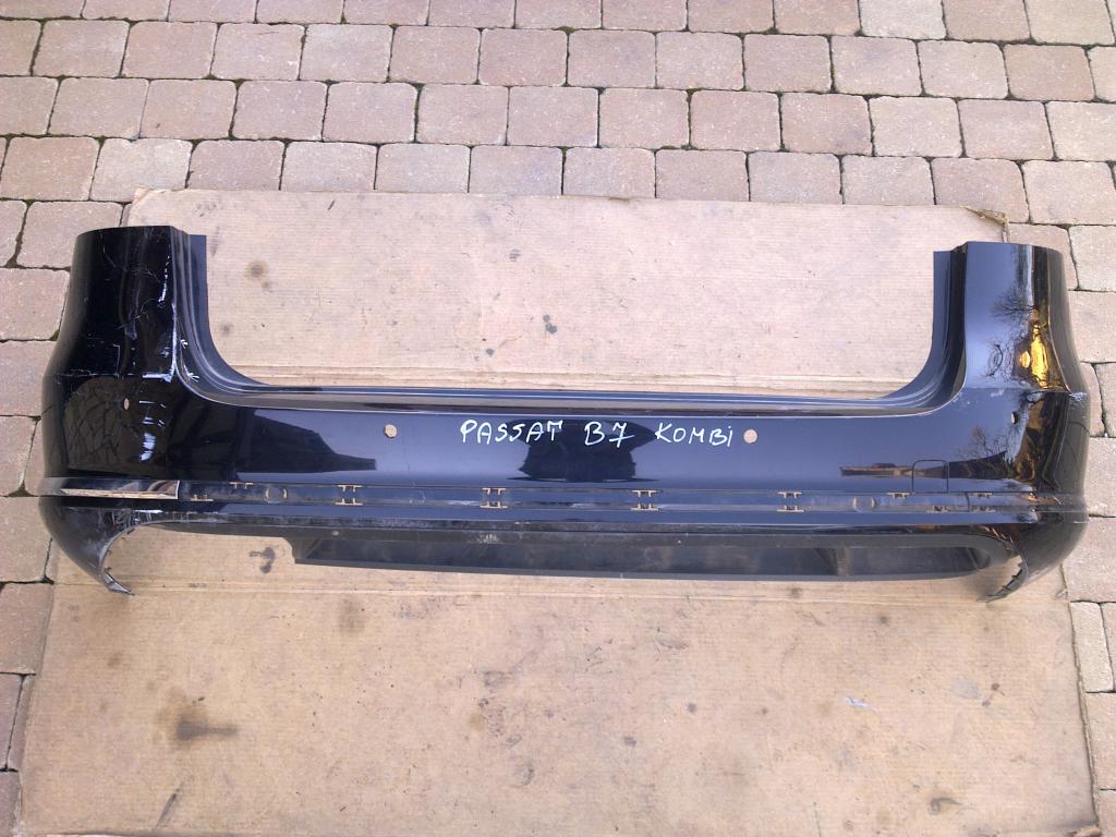 VW PASSAT B7 KOMBI 3AF Zderzak Tył + dolny spoiler - 10930119207 - oficjalne archiwum Allegro