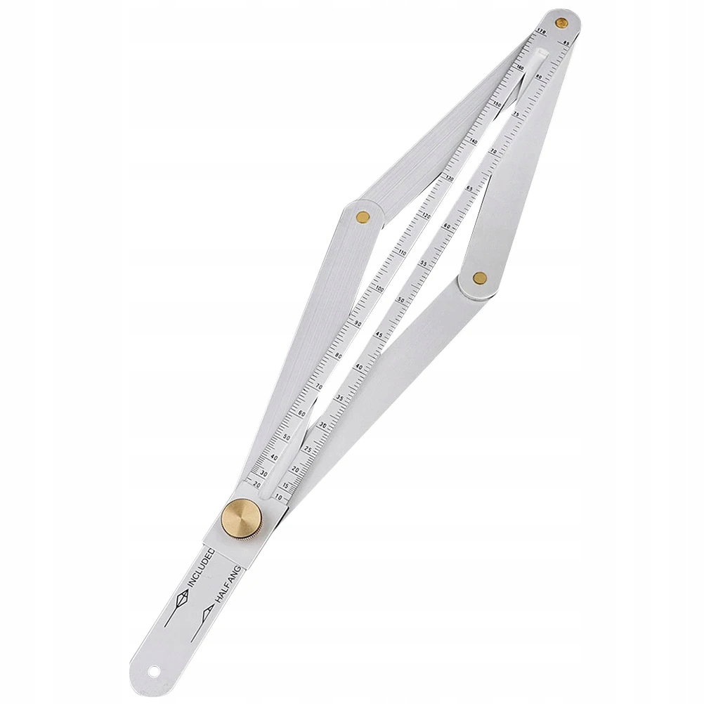 Diagonal Ruler Metal Protractor Finger Goniometer - 13698494163 ...