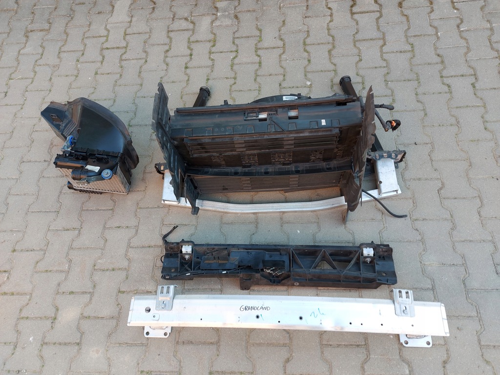 GRANDLAND 1.2 THP Chłodnice pas przedni belka 21r. - 13837750073 ...