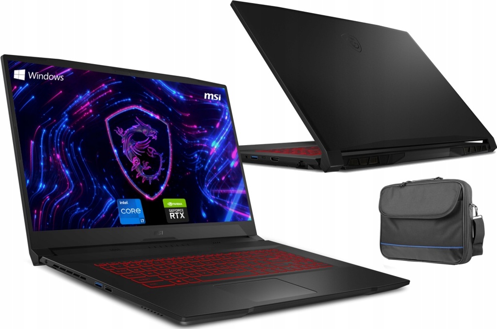 LAPTOP GAMINGOWY MSI GF76 i7 RTX3050 1TB 32GB W11 - 14282162418 ...