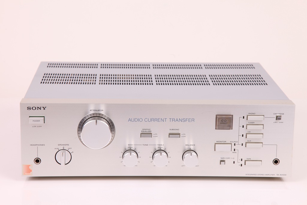 Wzmacniacz SONY TA-AX500 - 13688130213 - oficjalne archiwum Allegro