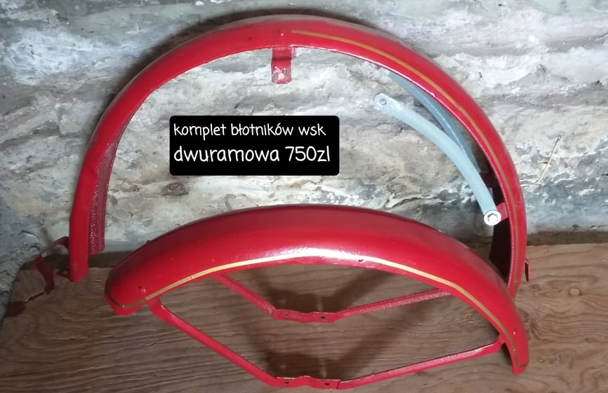 tylny , pzedni blotnik wsk wfm plytki - 11708003313 - oficjalne archiwum Allegro