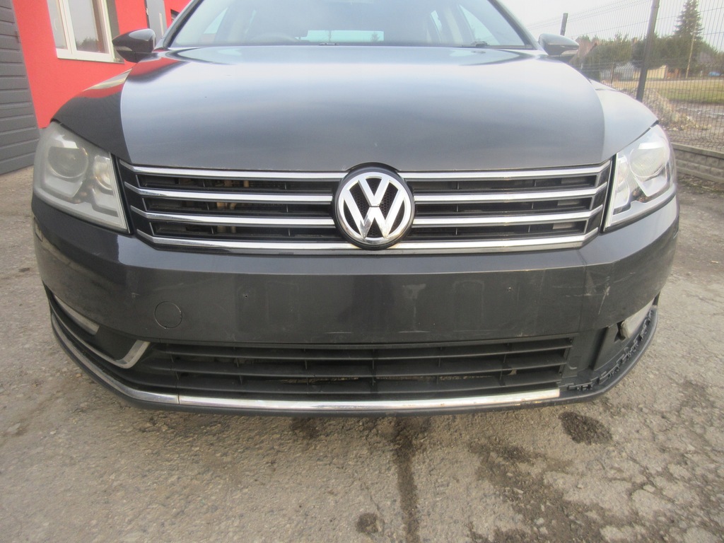 ZDERZAK PRZÓD KOMPLETNY VW PASSAT B7 LI7F XENON - 13417215982 - oficjalne archiwum Allegro